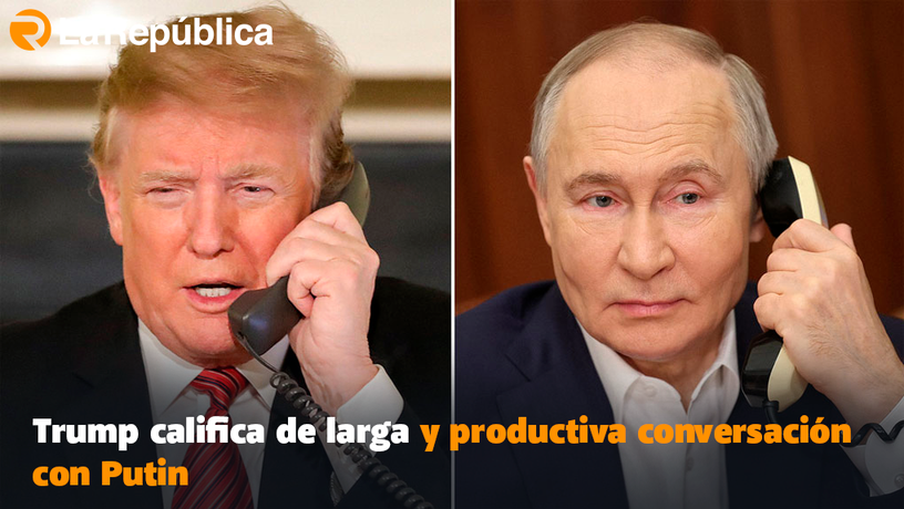 La Republica - Trump califica de larga y productiva conversación con Putin