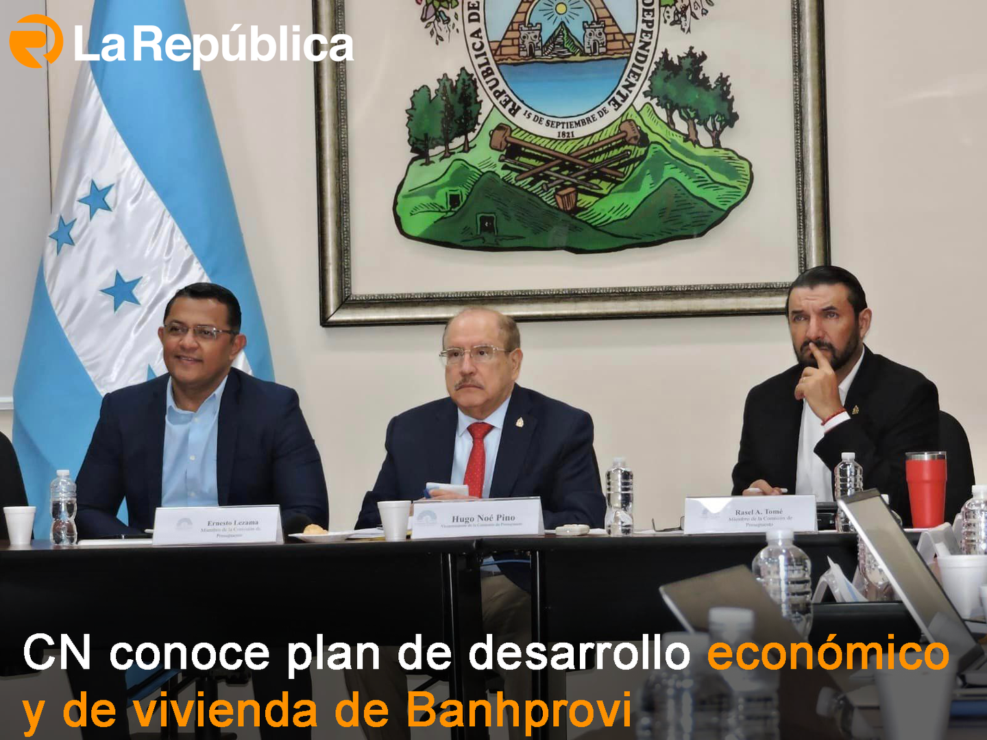 La Republica - CN conoce plan de desarrollo económico y de vivienda de Banhprovi