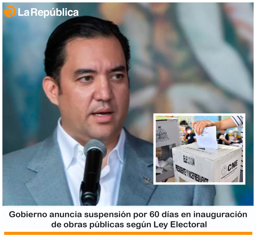 La Republica - Gobierno anuncia suspensión por 60 días en inauguración de obras públicas según ...